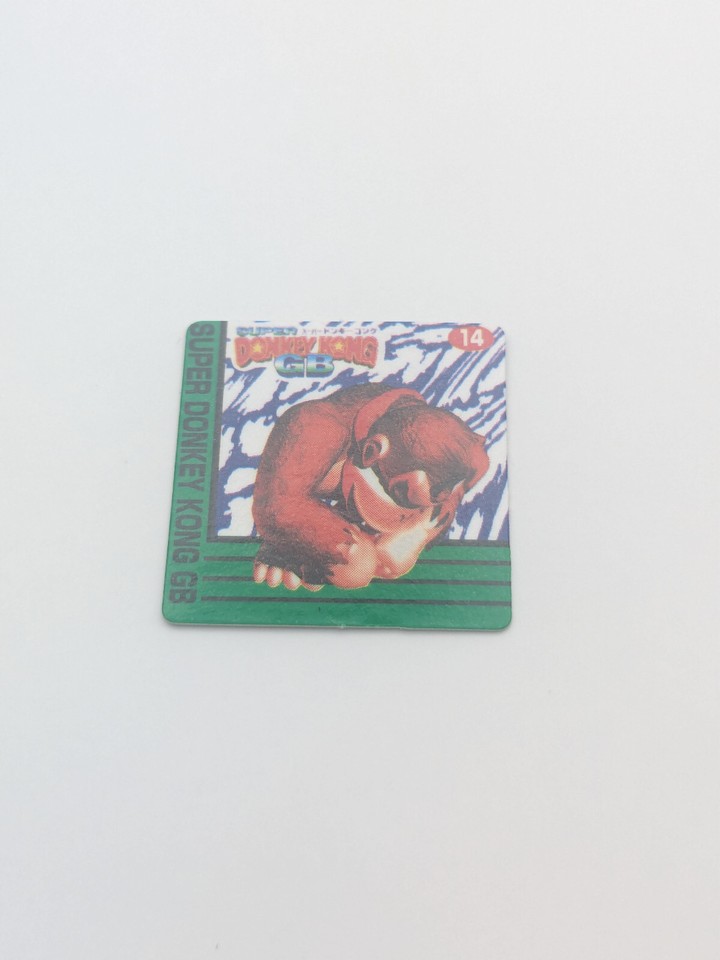 Donkey 14 Super Donkey Kong Bros Card mini Game Boy Nintendo 1995 ...