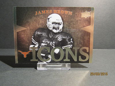2011 Upper Deck Texas Icônes # Ijb James Marron | eBay