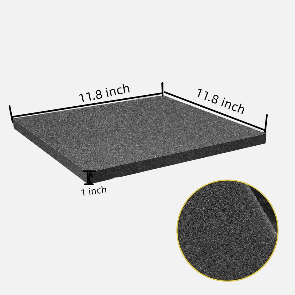 Set of 4 Polyethylene Foam Pads for Packing Foam Sheets Customizable ...