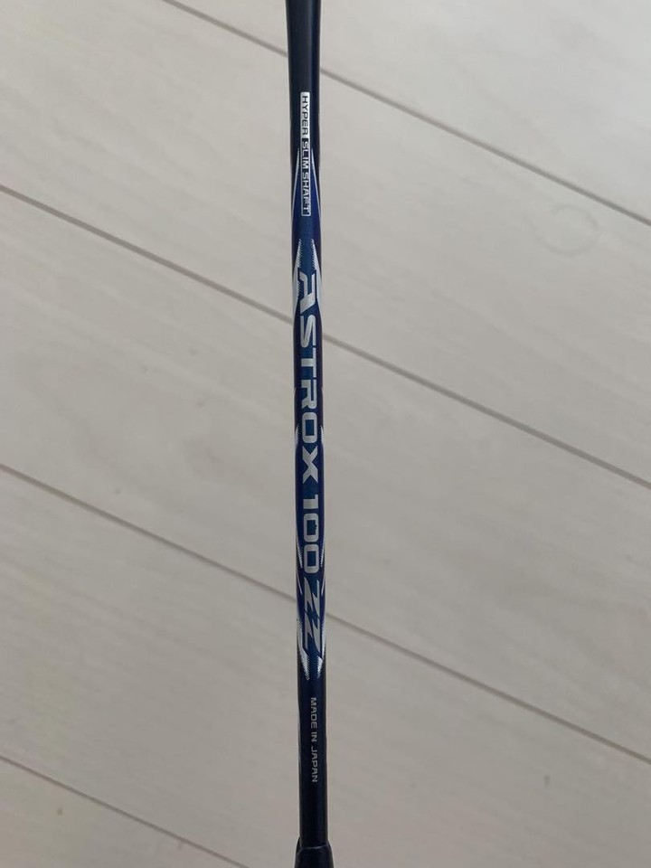 Yonex Astrox 100 ZZ Badminton Racket Blue/Black/Orange 4U G5 Used | eBay