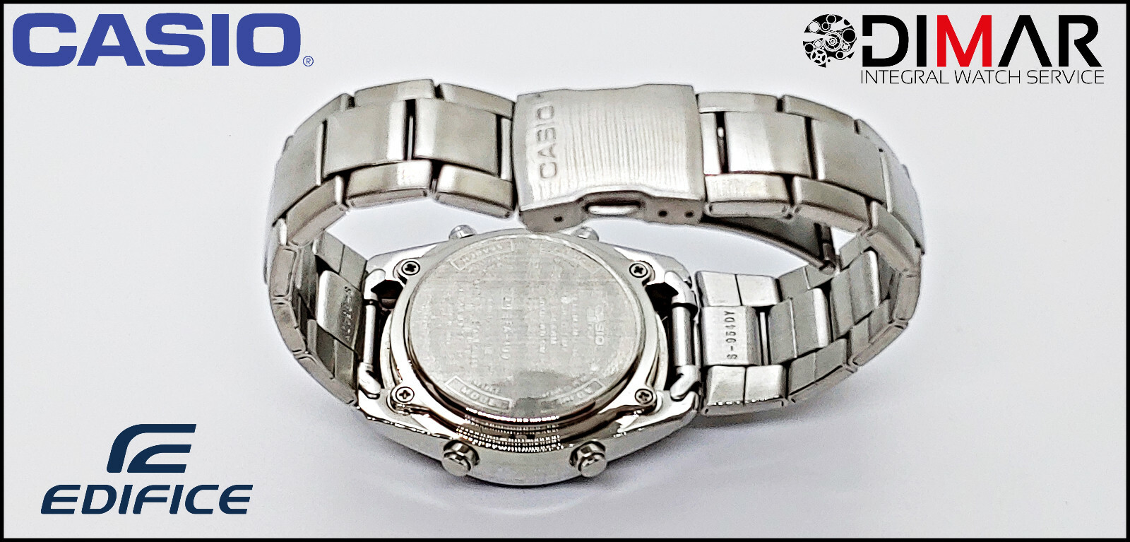 VINTAGE CASIO EDIFICE EFA-109. QW.2747.TELEMEMO. ILLUMINATOR. WR.100 ...