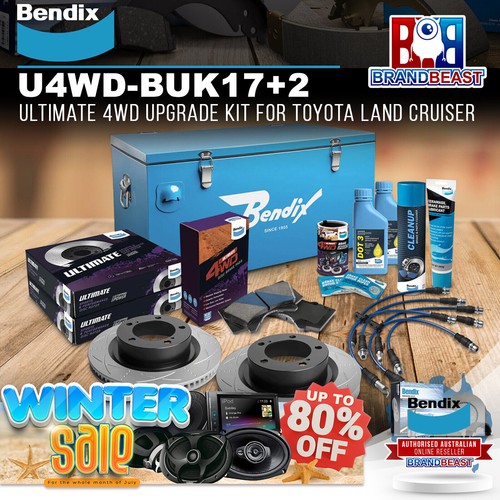 Bendix U4WD-BUK17+2 Ultimate 4WD Upgrade Kit for Toyota Land Cruiser | eBay