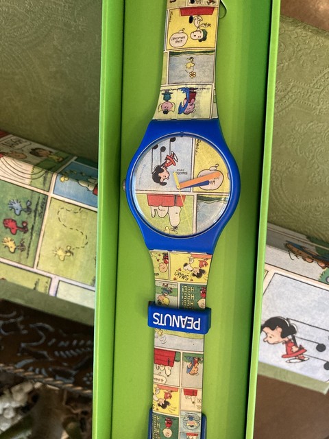 Swatch x Peanuts SMAK Comic Strip SO29Z108 Watch for sale online | eBay