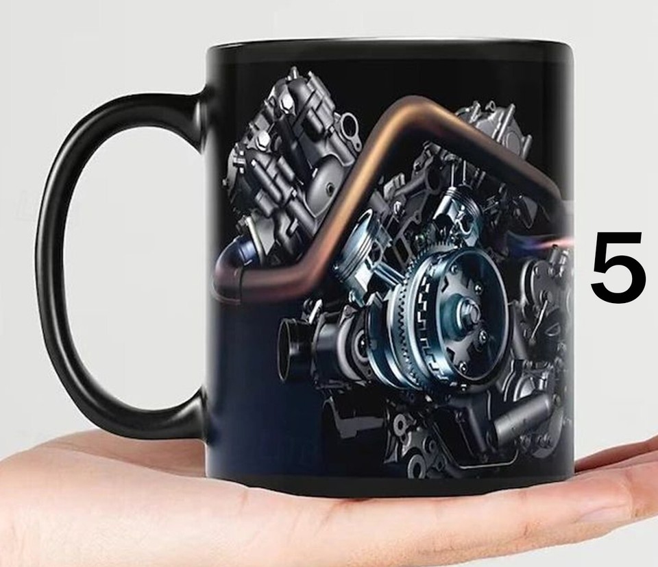 Custom Mechanic Engine, Piston Coffee Mug | eBay