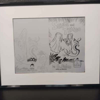 Sengi & Tembo #1 - Comic Tom Variant - Cover - Black - Comic Printer ...