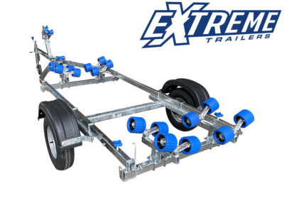 Extreme 750kg Maxi Roller Rib Dinghy Boat Trailer | eBay UK