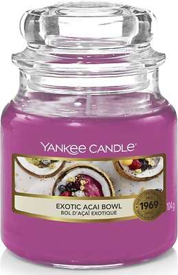 Yankee Candle Exotic Acai Bowl Home Inspiration Small Jar 3.7oz 104g ...