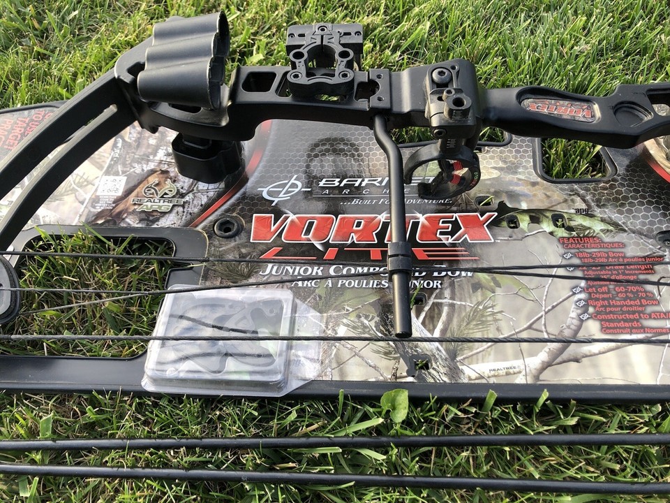 BARNETT VORTEX JUNIOR COMPOUND BOW Archery Set WITH TARGET STORM BY ...