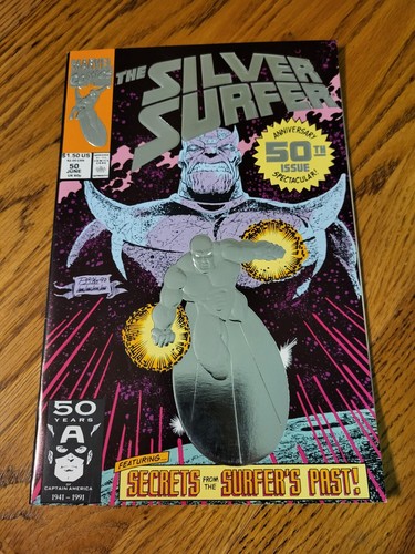 Marvel Comics Silver Surfer #50 (1991) - Excellent | eBay