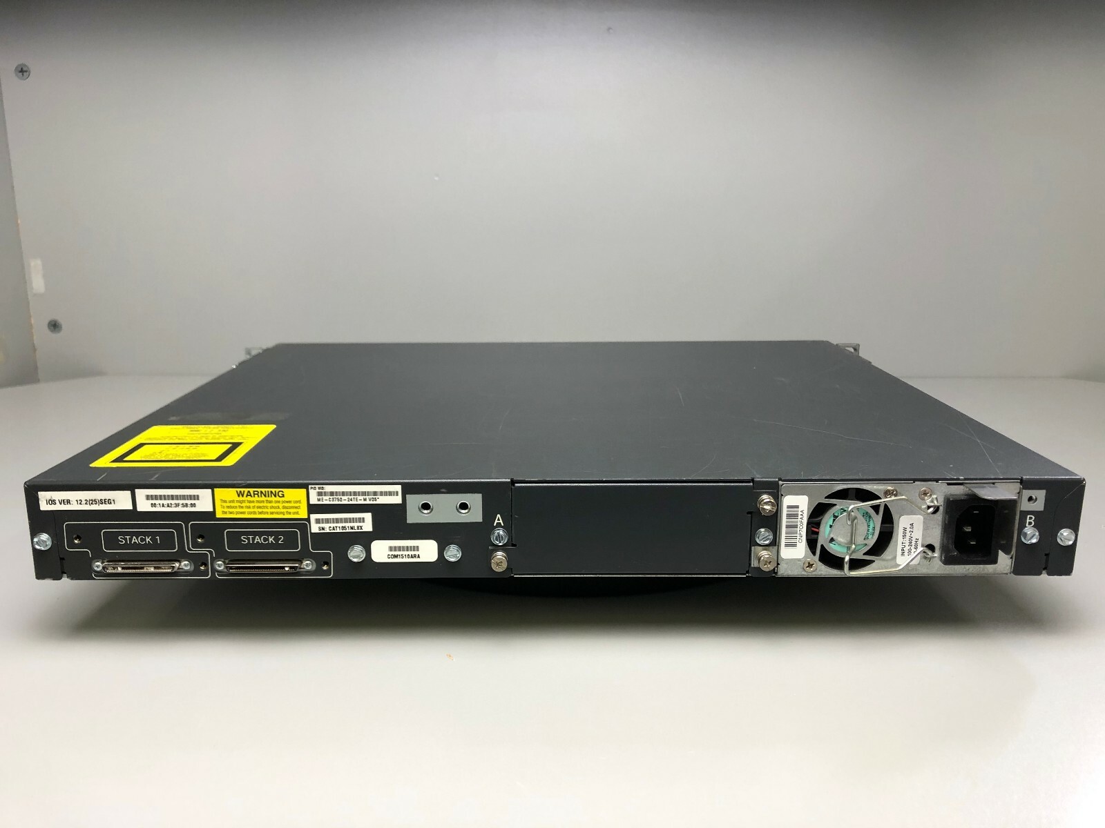 Cisco ME-C3750-24TE-M Metro 24 Port Ethernet Switch - SAME DAY SHIPPING ...