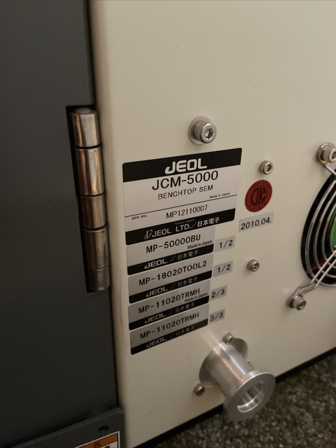 JEOL Jcm-5000 Neoscope Desktop Scanning Electron Microscope SEM for ...