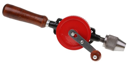 Bohrmaschine mit Kurbel Handbohrer Handbohrmaschine Bohrer Bohrkurbel 8 ...
