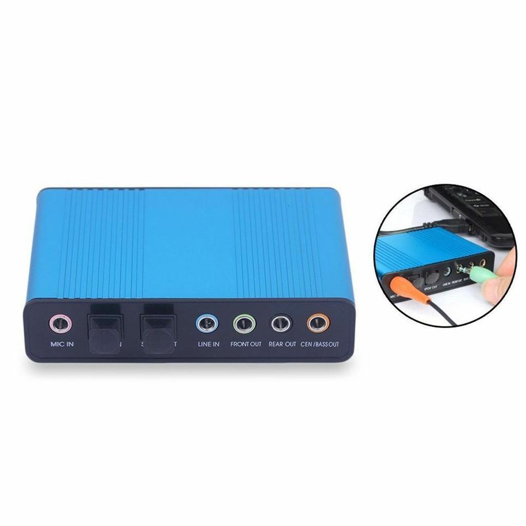 Usb External Sound Card 5 1