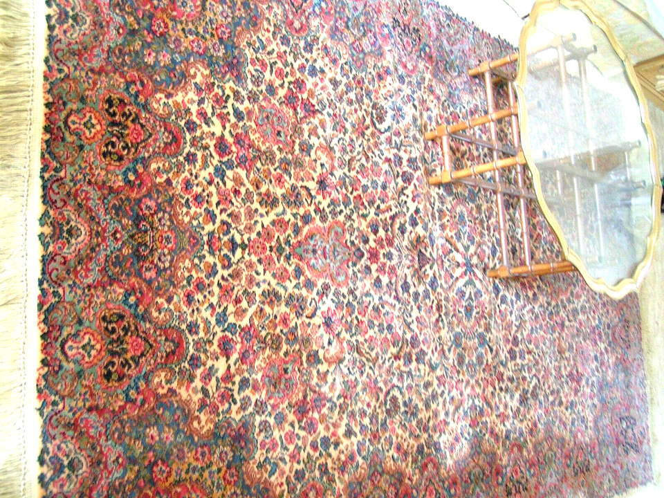 Vintage Karastan Rug Kirman Design 759 Pattern 5'9"x 9' Great Condition ...