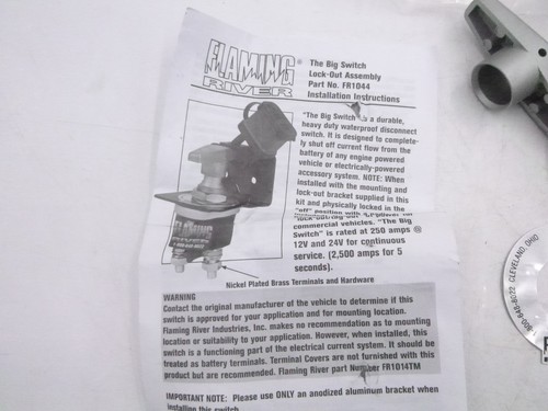 Trp BA22250 Switch Battery Disconnect for sale online | eBay Australia