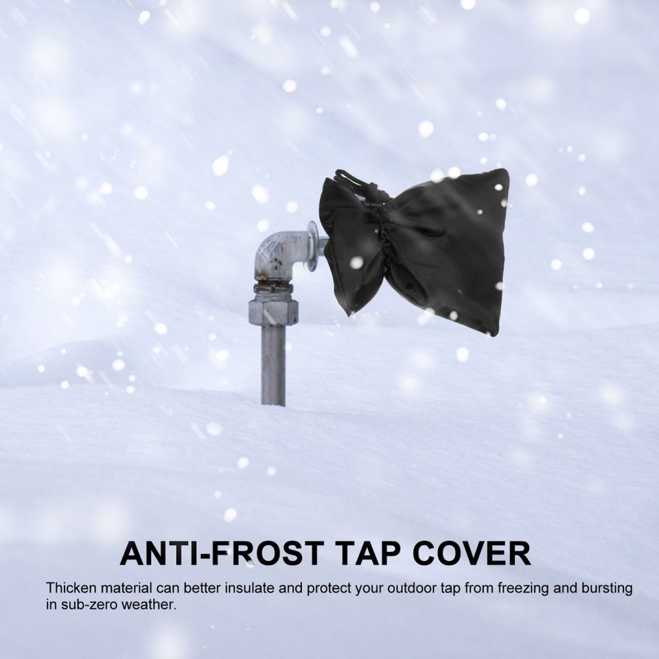 2 Pcs Water Spout Cover Outdoor outside Tap Insulation Spigot Freeze ...
