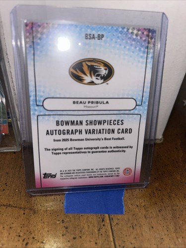 2025 Bowman's Best University - Bowman Showpieces Autographs Beau ...