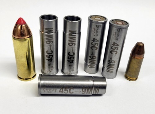 45 COLT/454 CASULL/460S&W to 9MM - Chamber Reducer/Adapter - Set of 5 ...