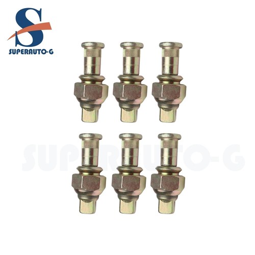 6Sets Right Wheel Lug Nuts & Stud Kit Rear for ISUZU NPR 1987-2015 ...