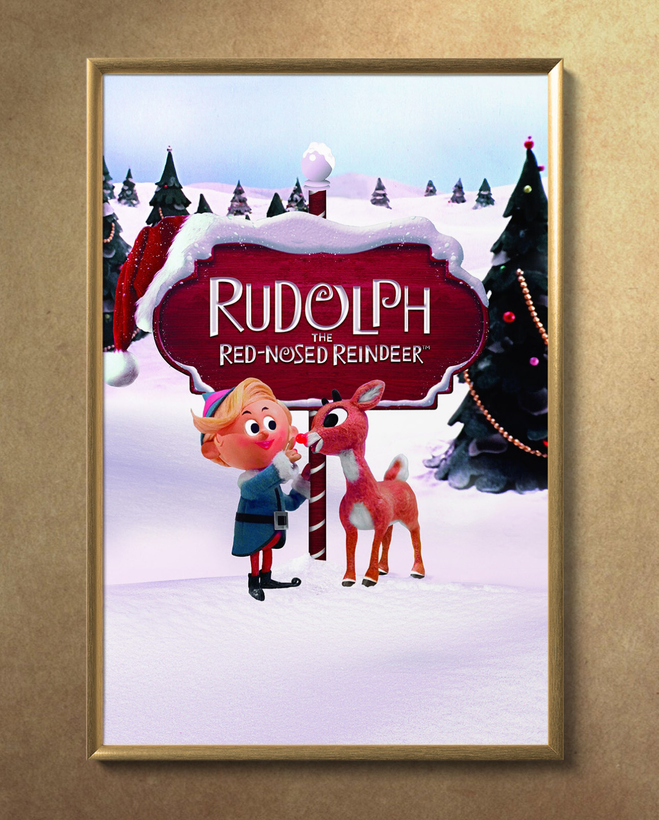 1964 Rudolph The Red Nosed Reindeer Poster