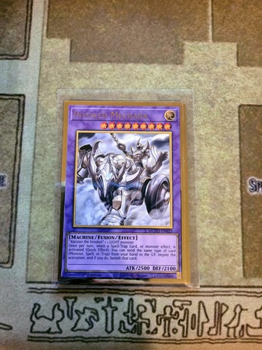 YUGIOH TCG INVOKED MECHABA MGED-EN025 GOLD 1ST EDITION | eBay