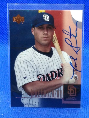 2001 Upper Deck Prospect Premieres /1000 Jake Gautreau #98 Rookie Auto ...