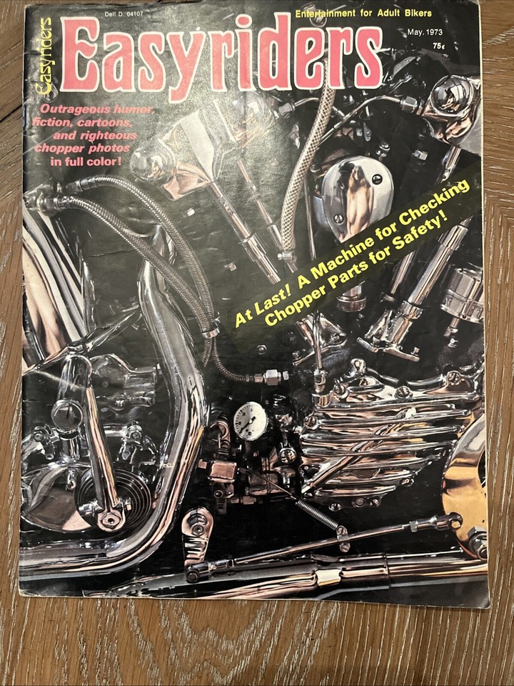 Lot of 7 Easyriders Magazines 1972-1973 Vintage Biker Chopper | eBay