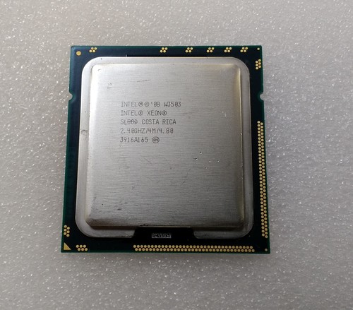 Intel Xeon W3503 CPU 2.40GHz 4M Socket 1366 CPU Processor SLBGD PPGA604 ...