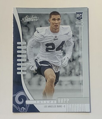 2019 Panini Absolute Taylor Rapp RC #167 Los Angeles Rams | eBay
