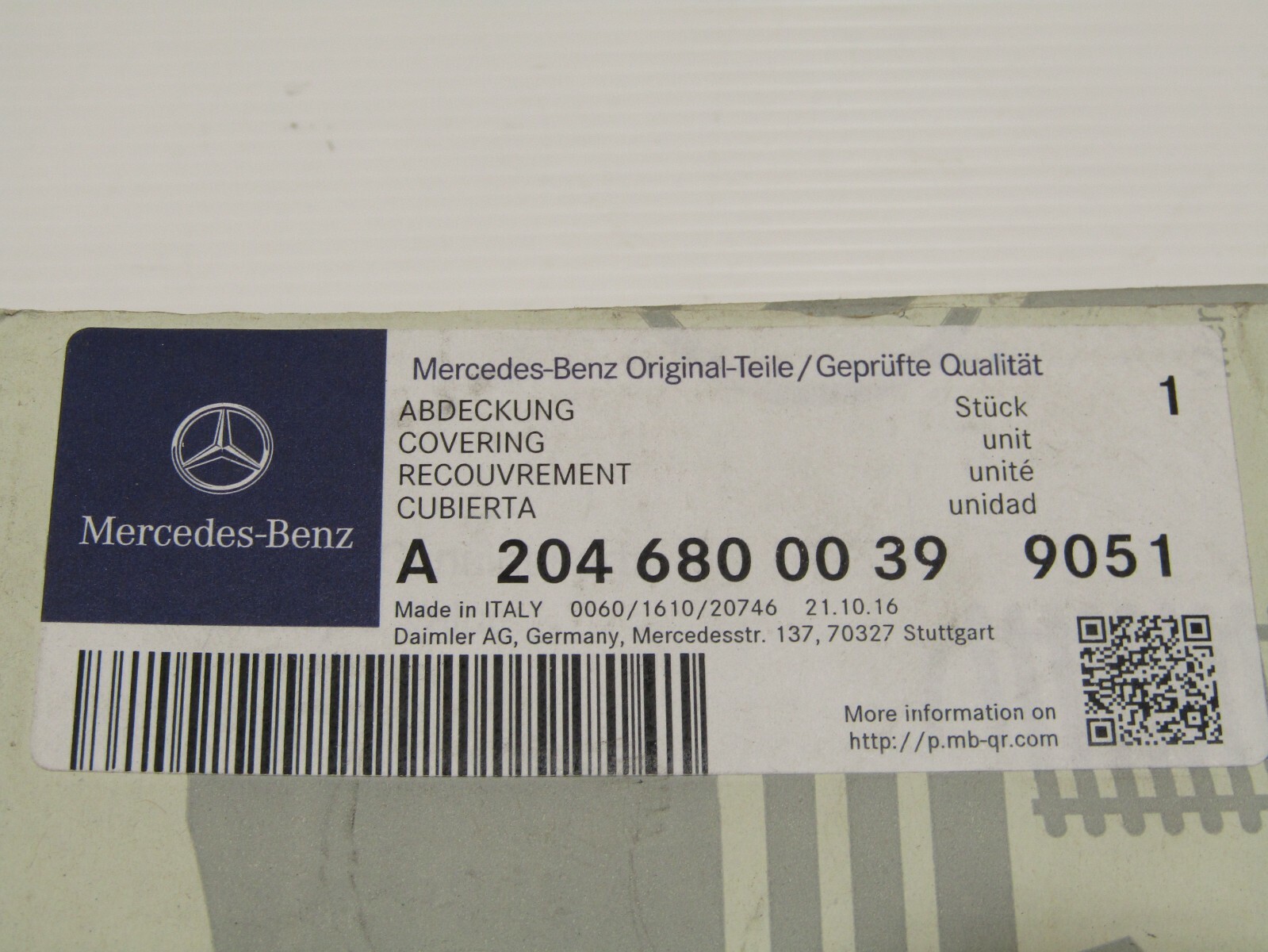 MERCEDES C CLASS W204 GLK X204 GEAR SHIFTER SURROUND TRIM A2046800039 ...