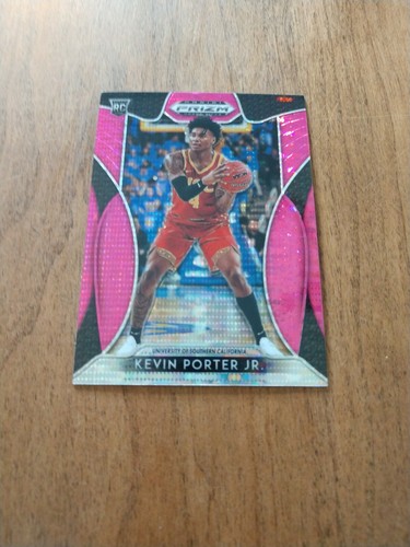 Kevin Porter Jr. 2019-20 Panini Prizm Draft Picks Pink Pulsar Rookie ...