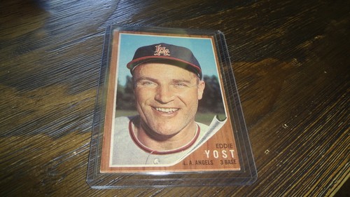 1962 TOPPS # 176 EDDIE YOST BASEBALL CARD | eBay