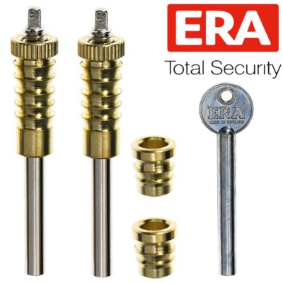 ERA BRASS SLIDING SASH WINDOW SCREW LOCK Opening Stop Restrictor Bolt ...