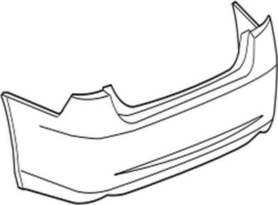 52159-33922 Toyota Cover, rear bumper 5215933922, New Genuine OEM Part ...