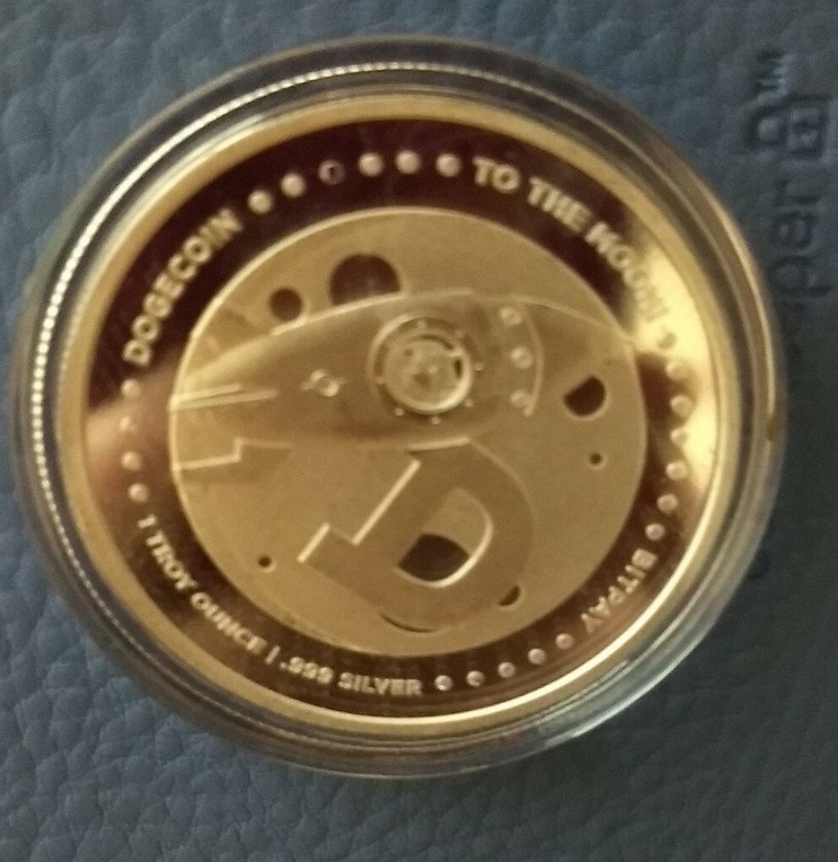 (1) 1 oz .999 Fine Silver DOGECOIN round BU Great gift! DOGE Crypto | eBay