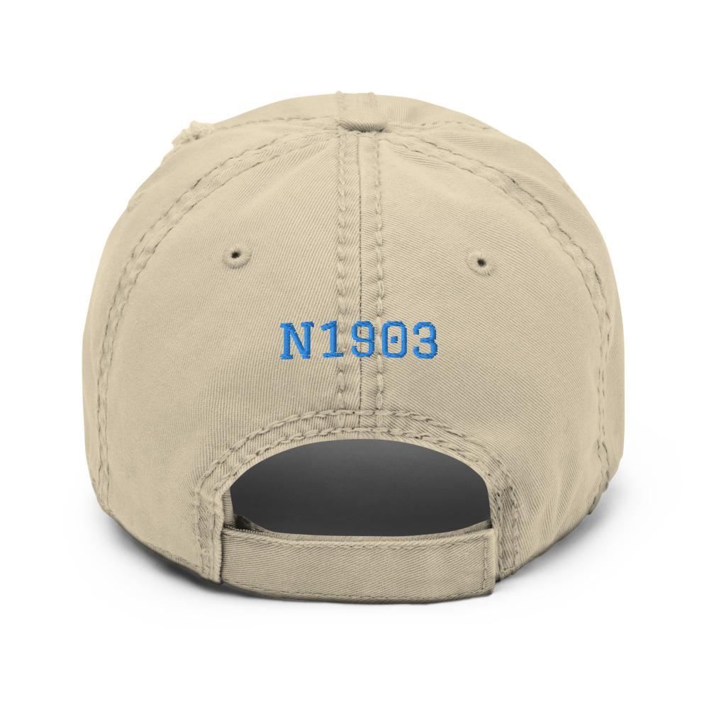 Mooney M20 Airplane Embroidered Distressed Hat AIR35JJ177I7-RG1 - Add ...