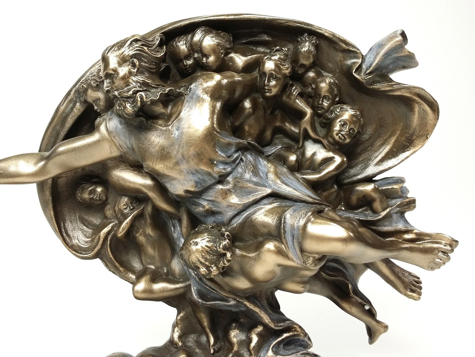 10 1/4 inch Creation of Adam God Genesis Statue Sculpture Antique ...