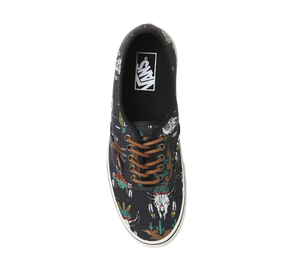 Vans Unisex Authentic Shoe Desert Tribe Blue Graphite, Men SIZE 6.5 ...