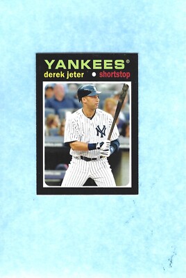 2013 Topps Update Series 1971 Mini Derek Jeter #TM-3 New York Yankees ...