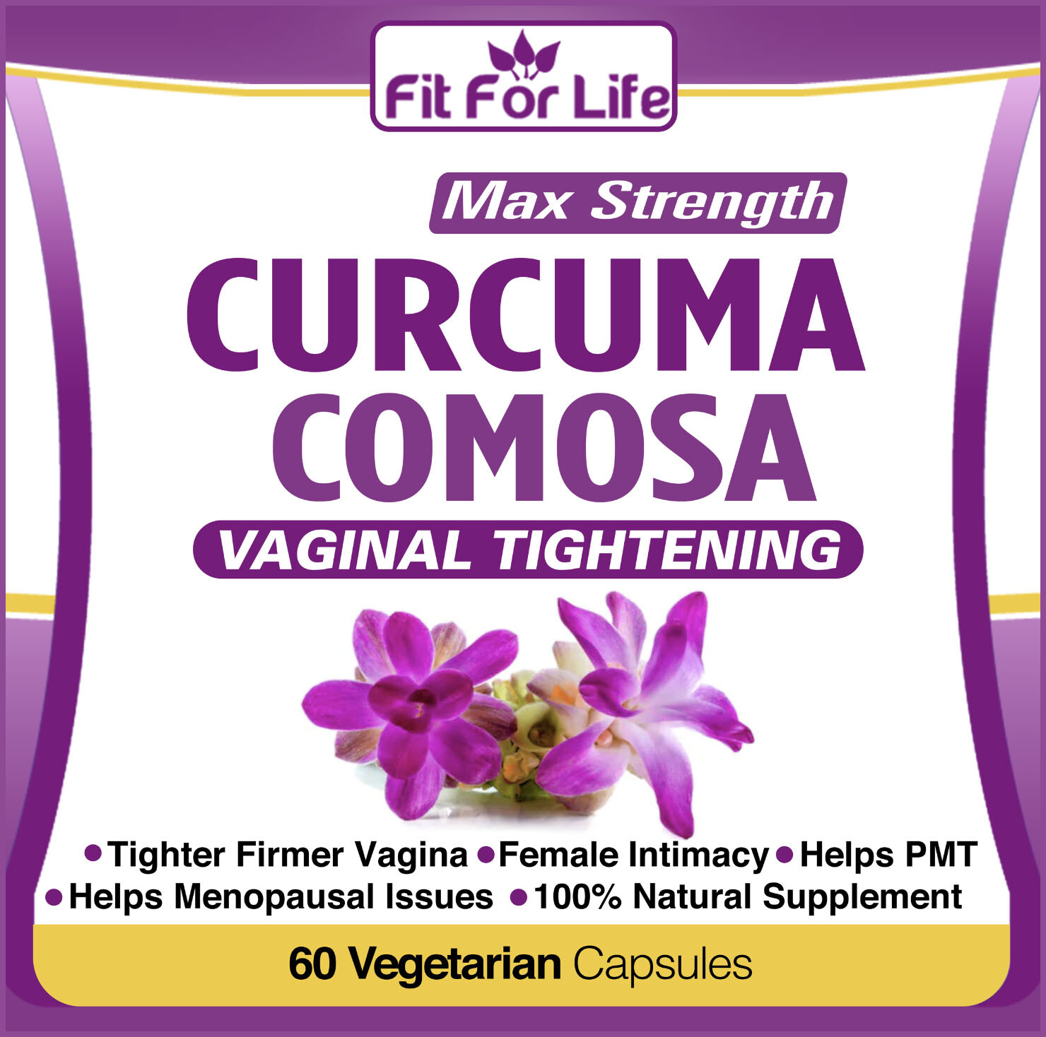 CURCUMA COMOSA VAGINAL TIGHTENING HERBAL PILLS TIGHTER STOP ODOR PMS ...