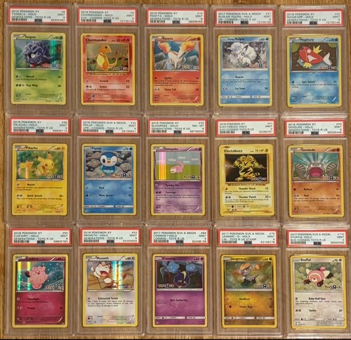 2016 Pokemon Generations Toys R Us Promo PSA Graded Complete Set 15 ...