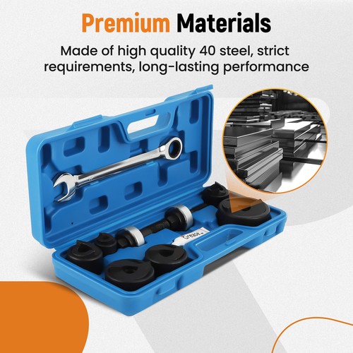 9X Manual Knockout Hole Punch Driver Kit 1/2 to 2 inch Electrical Hole ...