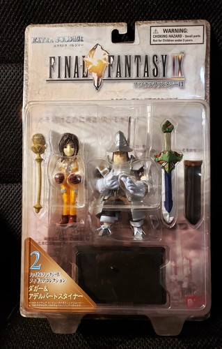 Squaresoft Final Fantasy IX Extra Soldier Garnet & Steiner action ...