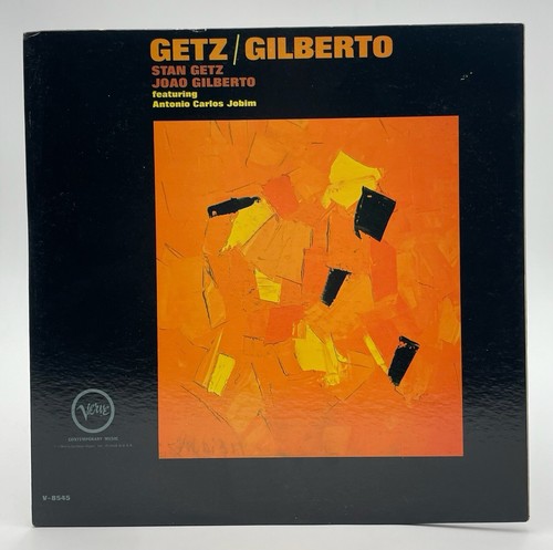 STAN GETZ & JOAO GILBERTO ANTONIO CARLOS JOBIM 12" VINYL LP VG+ VERVE V ...