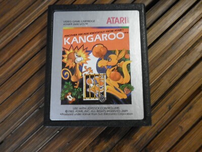 Atari 2600 Spiel KANGAROO Silver label | eBay