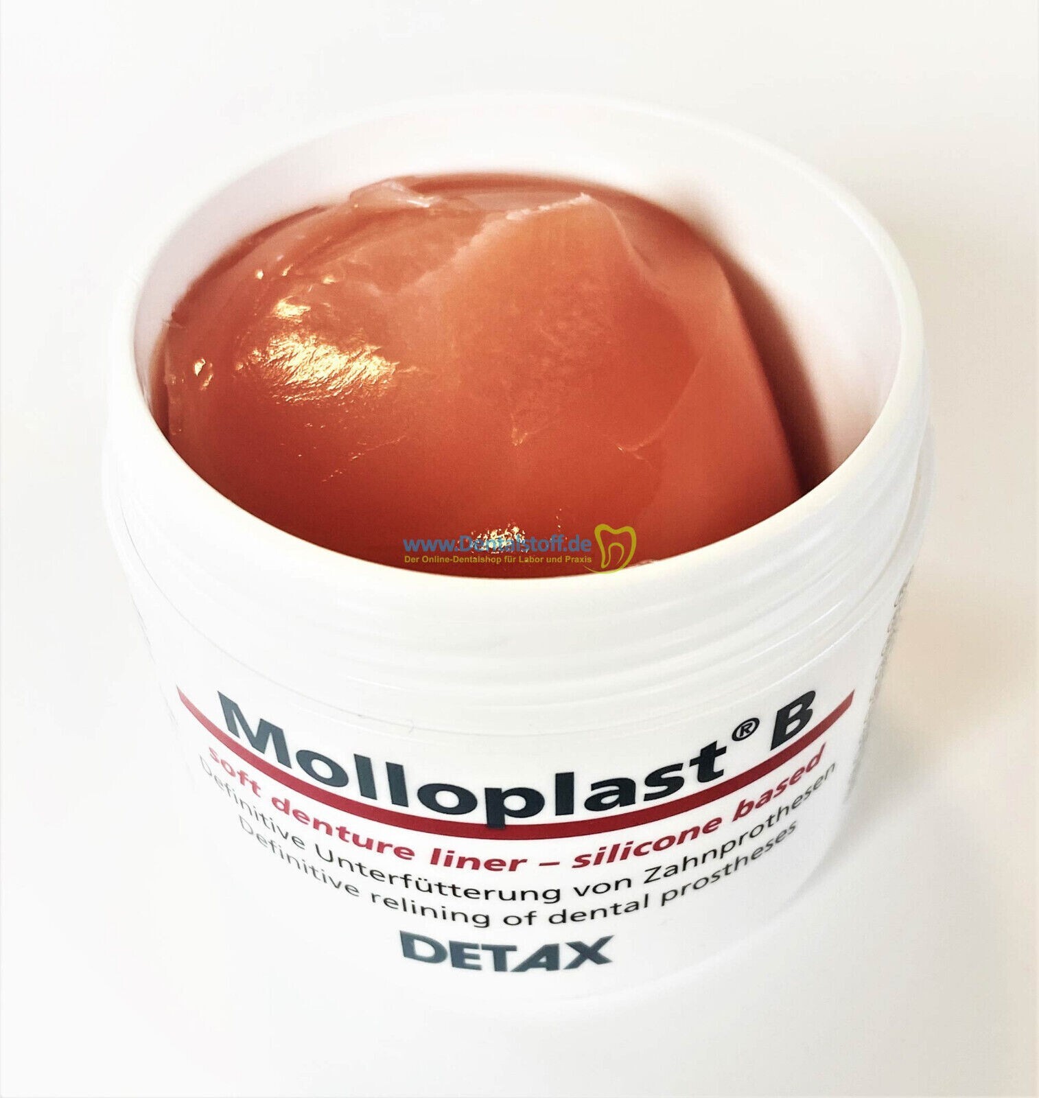 DETAX Dental Molloplast B Permanent Silicone Based Soft Relining ...