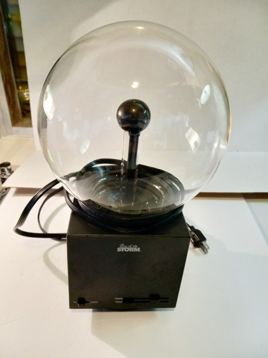 Eye Of The Storm Plasma Ball Light Safely Create & Explore Lightning