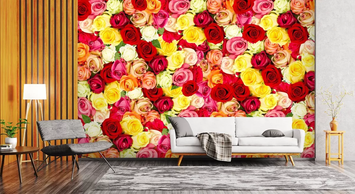 Yellow Rose Wallpaper 3d