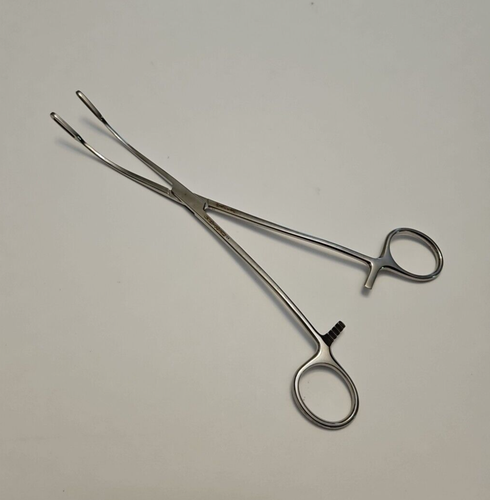 Jarit 115-120 Fletcher Sponge Forceps, Serrated, Curved, 9-5/8" | eBay
