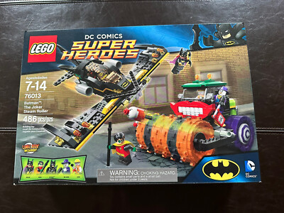 LEGO (76013) Batman: The Joker Steam Roller - NIB - 2014 - DC Super ...